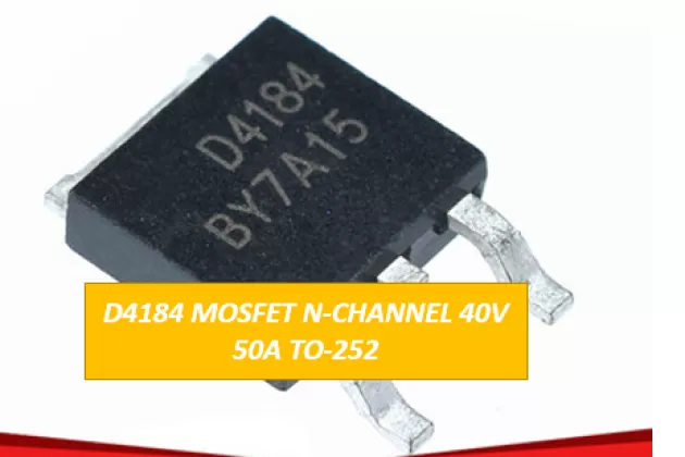 D4184 MOSFET N-CHANNEL 40V 50A TO-252